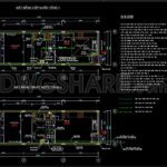 76. CAD drawings detailing the design of water supply and drainage ...