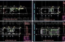 Metro Station Design Plan AutoCAD File DWG