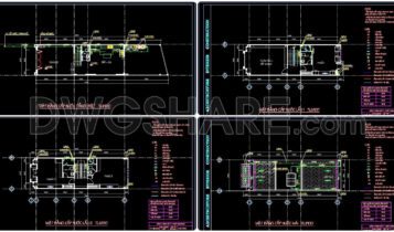 375. Free Download detailed CAD drawings of townhouse stairs