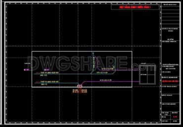 82. CAD drawings detailing the design of water supply and drainage ...
