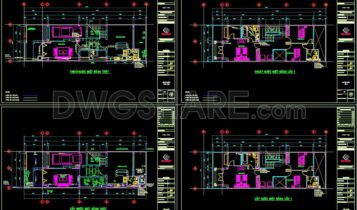 255 Autocad Colors blocks in AutoCAD free download