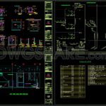 84. CAD drawings detailing the design of water supply and drainage ...