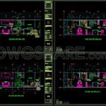 84. CAD drawings detailing the design of water supply and drainage ...