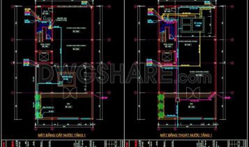 19. CAD drawings of a 10-story high-rise residential building project ...