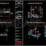 86. CAD drawings detailing the design of water supply and drainage ...
