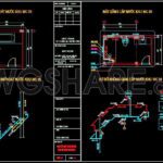 86. CAD drawings detailing the design of water supply and drainage ...