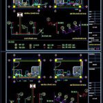 88. CAD drawings detailing the design of water supply and drainage ...