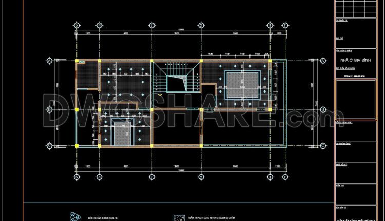 91. Detailed CAD drawings for the ceiling layout design of a 3-story ...