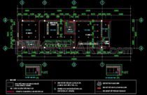 79.Autocad Drawings Of Pile Cap Layout and Sections Details For Download
