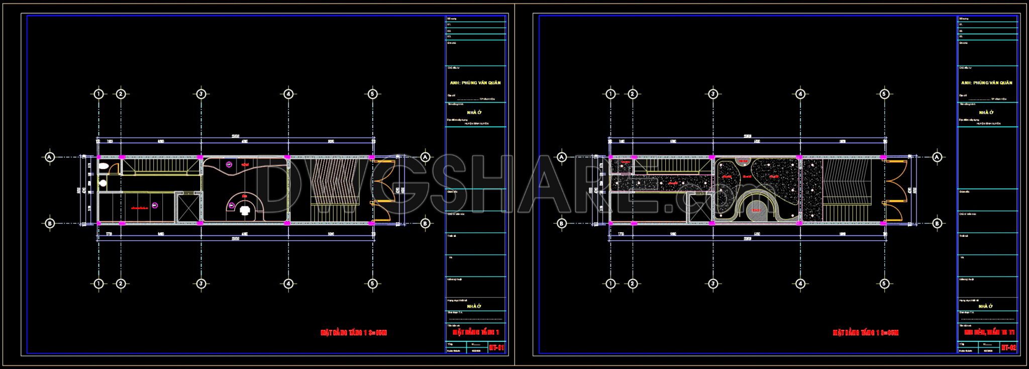 CAD drawings for the interior design and construction of a 6-story ...