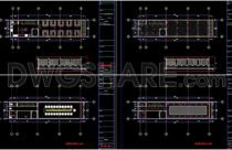 21.Autocad Drawing Of Ancestral Temple For Download