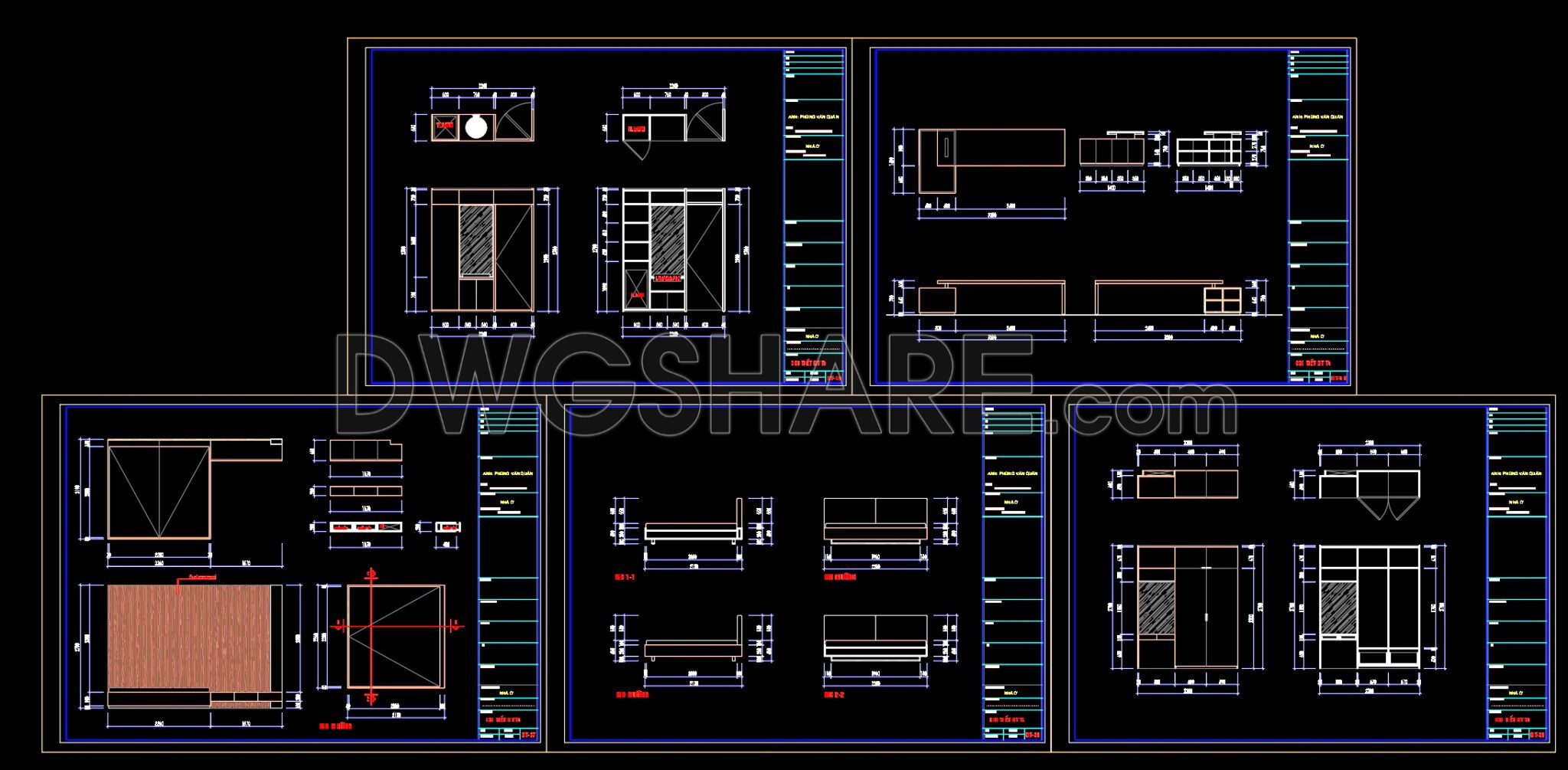 CAD drawings for the interior design and construction of a 6-story ...