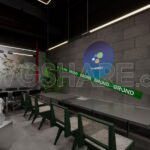 Detailed CAD drawings for the design and construction of coffee shop ...