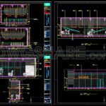 Detailed CAD drawings for the design and construction of coffee shop ...