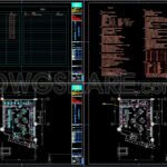 Detailed CAD drawings for the design and construction of coffee shop ...