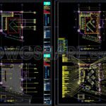 Detailed CAD drawings for the design and construction of coffee shop ...