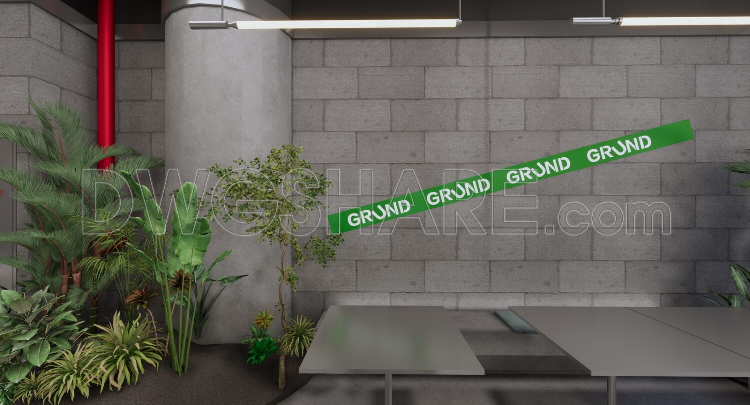 Detailed CAD drawings for the design and construction of coffee shop