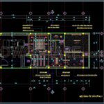 110. Detailed CAD drawings for the ceiling layout design of a 3-story ...