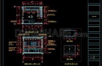 System of ventilation free AutoCAD drawings