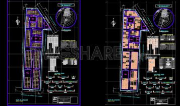 AutoCAD drawings of urban design and landscape design