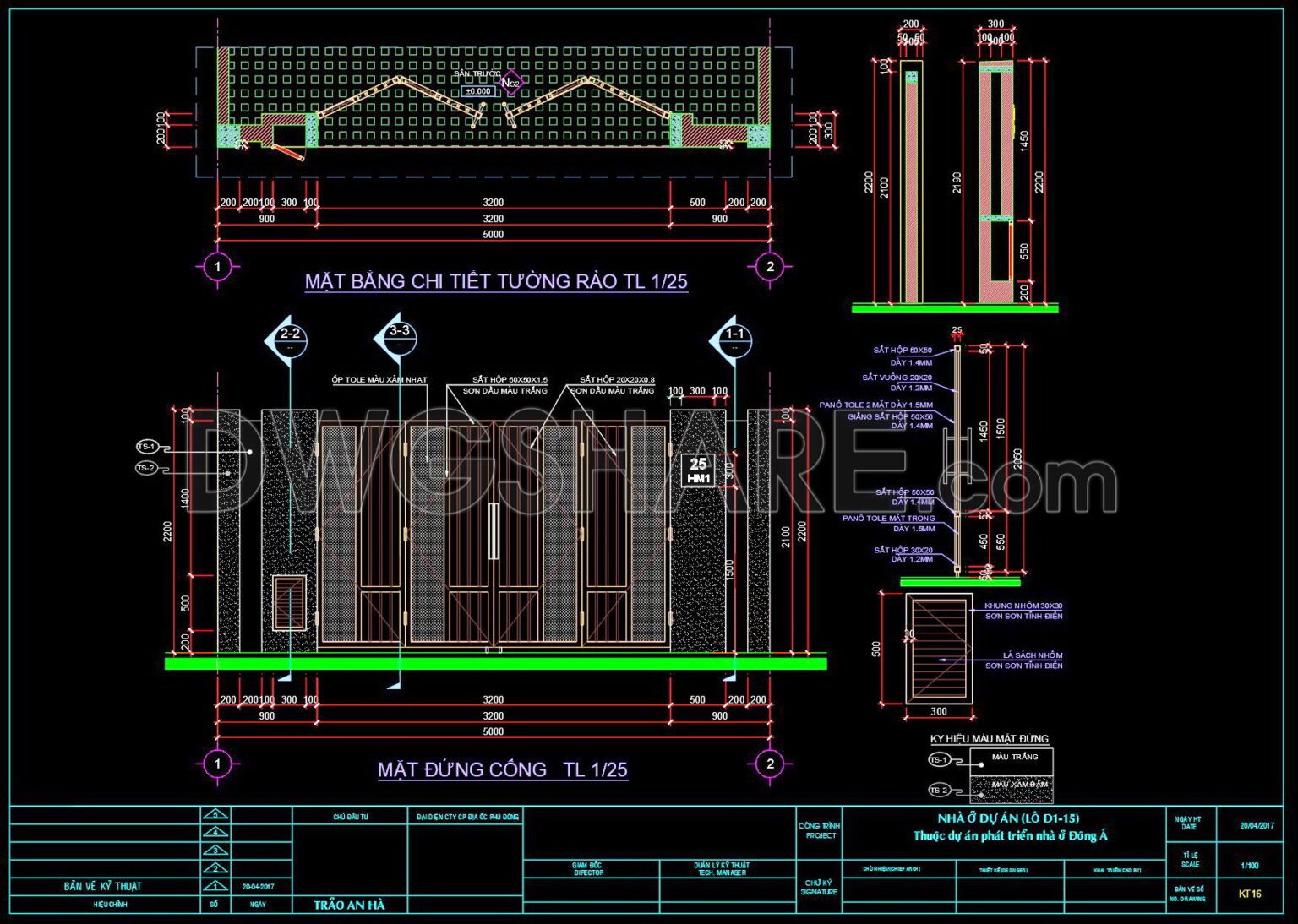 147. CAD drawings detailing gates and fences available for download