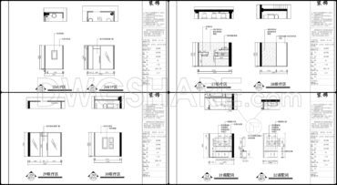 15. Download CAD design and construction drawings for a hair salon
