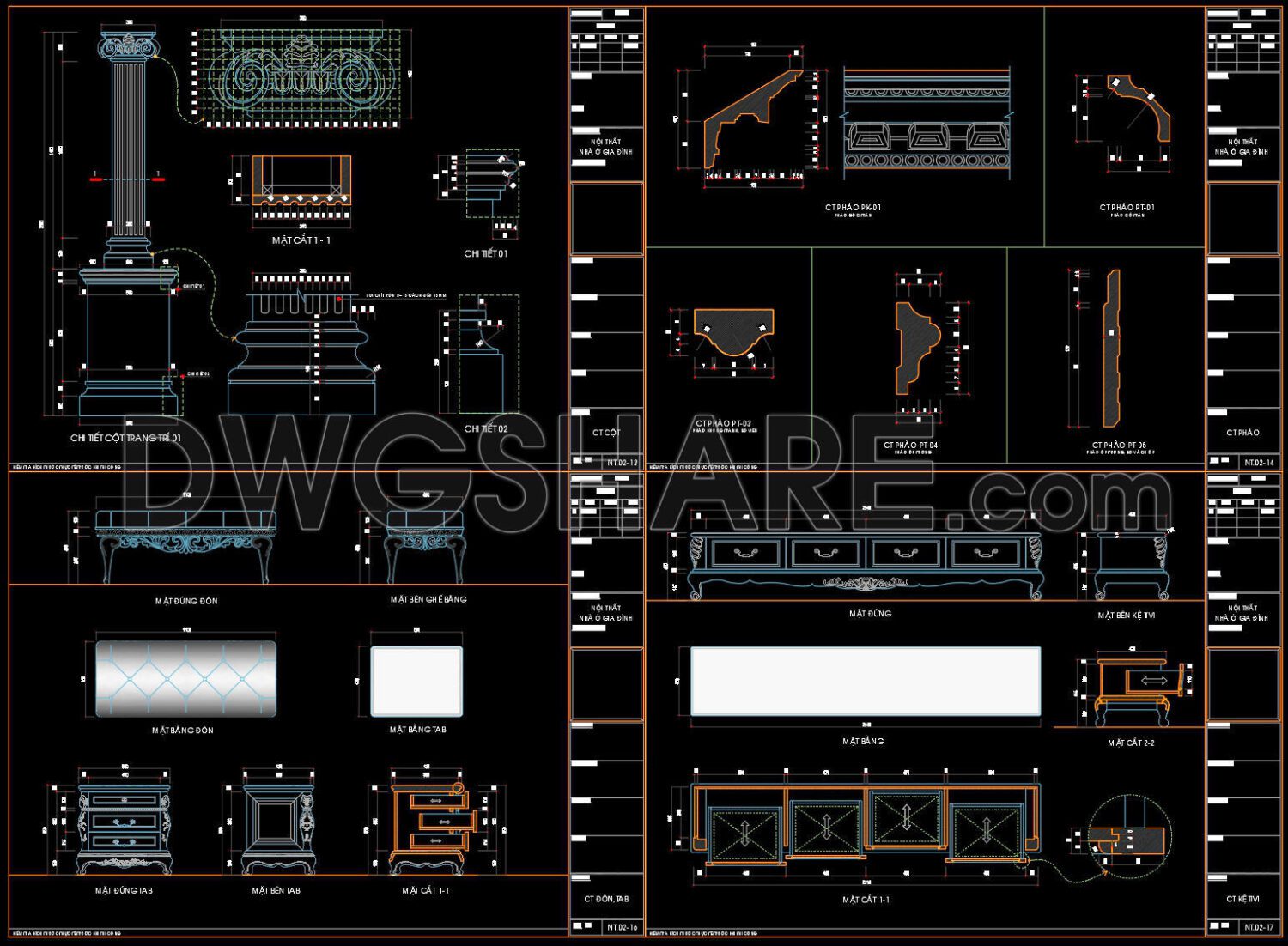 17. Free Download CAD Drawings for the Technical Design and ...