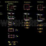 186. CAD drawing Of Foundation details template Free download - Free ...