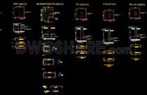 99.Shoe Storage Cabinet Cad Blocks free download