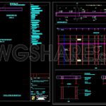190. CAD drawing Of Bridge Cross Section and Beam Layout Free download ...