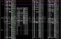 System of ventilation free AutoCAD drawings