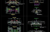 171. Free Download – Detailed CAD Drawing of Park Fountain Design