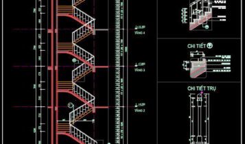 276. Download detailed CAD drawings of townhouse stairs