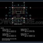 200. Download detailed CAD drawings of townhouse stairs - Free Cad ...