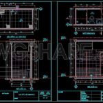 212. WC Layout Plan and elevations details CAD drawings download - Free ...