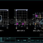 214. WC Layout Plan and elevations details CAD drawings download - Free ...