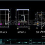 214. WC Layout Plan and elevations details CAD drawings download - Free ...
