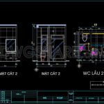 214. WC Layout Plan and elevations details CAD drawings download - Free ...