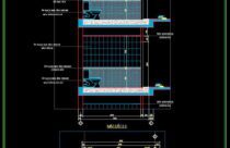 29.Waterfall System Details Autocad Drawing Free Download