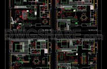 19. CAD drawings of a 10-story high-rise residential building project ...