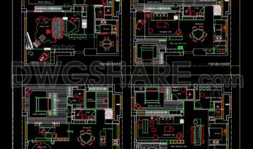 81.Drawer Cabinet AutoCAD blocks free download
