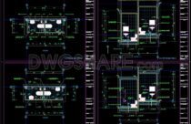 99.Shoe Storage Cabinet Cad Blocks free download