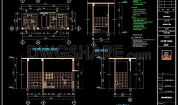 22.A set of trees and shrubs color top view AutoCAD blocks