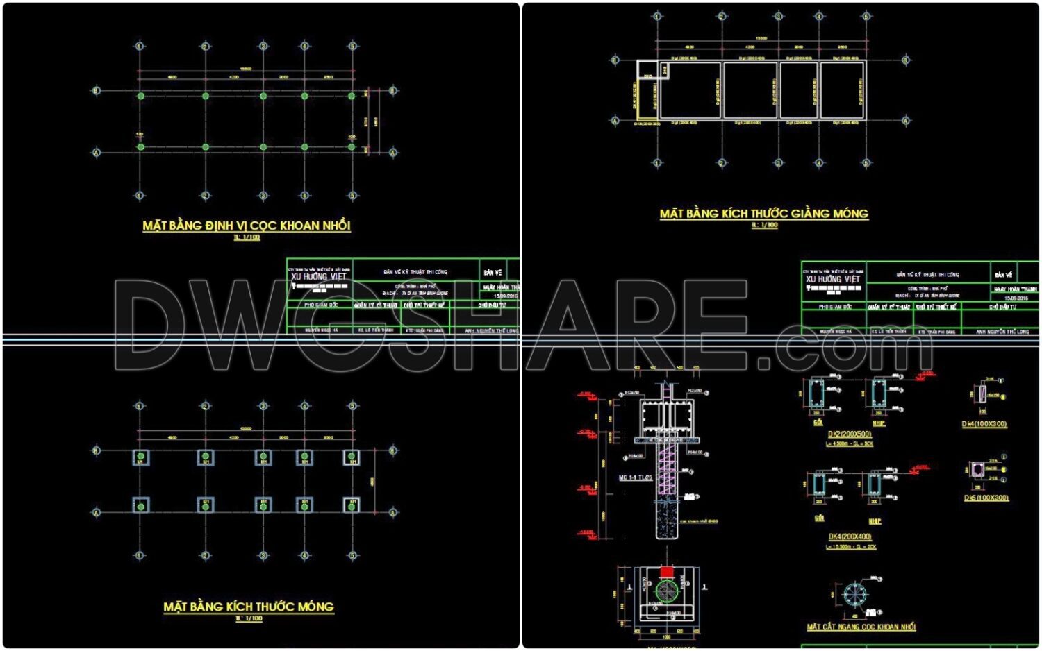 249. Structural Drawings Of 3-Story House A Complete Project 4.5m x 15 ...