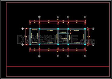 250. Structural Drawings Of 1-Story House A Complete Project 4.5m x 15m ...