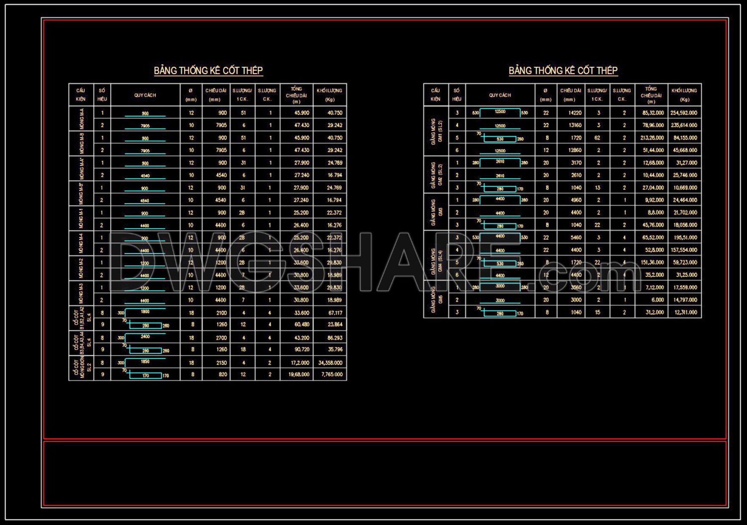 250. Structural Drawings Of 1-Story House A Complete Project 4.5m x 15m ...