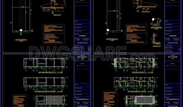 259. Detailed CAD drawings of sloped roofs, roof drainage gutters, and ...