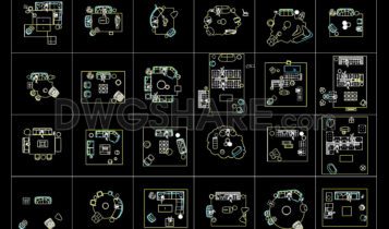 Dining table Archives - Free Cad Blocks, download DWG models for ...