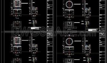 101.Autocad Drawing Of Vehicle Ramp Elevation Details For Download