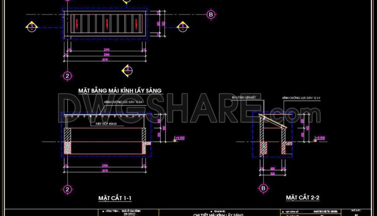 297. Detailed architectural CAD drawings of the balcony, railing, and ...